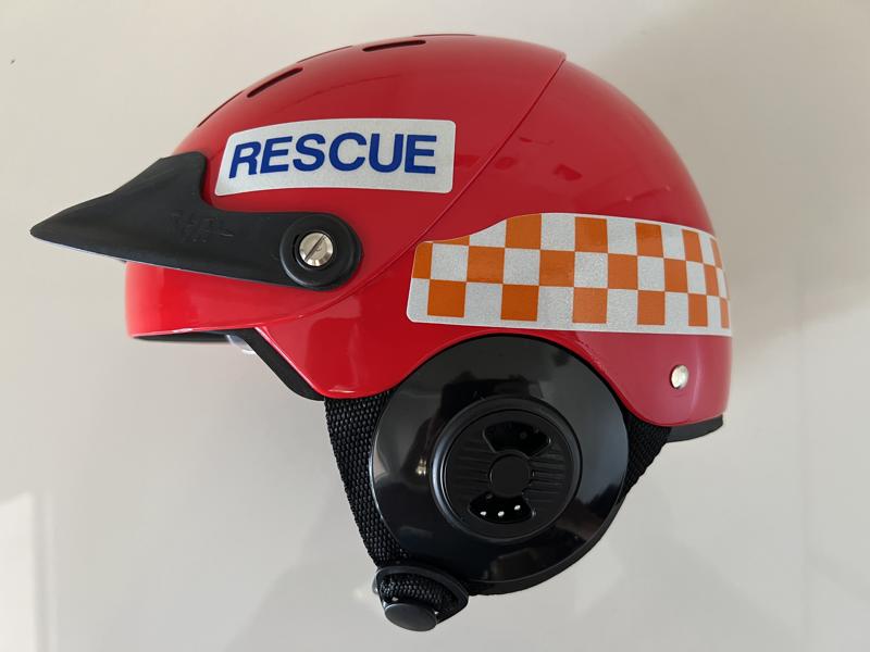 Helmet Custom Signage – Swift Water Rescue